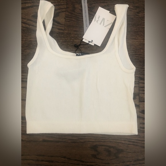 Zara | Tops | Zara Set Of 2 Cropped Tanks | Poshmark